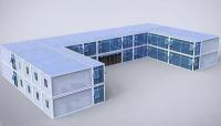China Contemporary 20ft Modular Foldable Flat Pack Container House Steel Structure Villa for sale