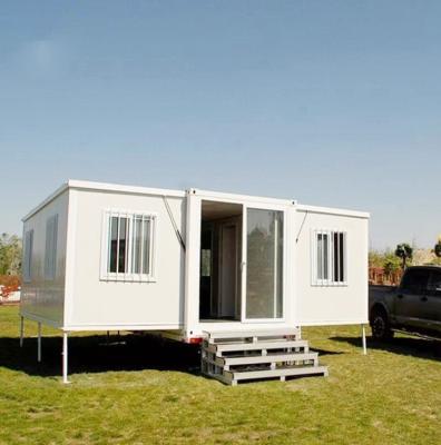 China Fácil de montar Sala dobrável Casas prontas para viver Estilo de design moderno Moldura de telhado poligônico à venda
