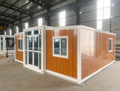 China Fácil de montar Sala dobrável Casas prontas para viver Estilo de design moderno Moldura de telhado poligônico à venda