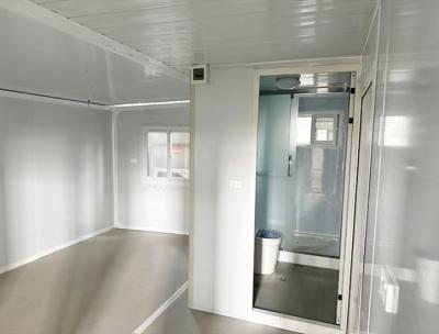 China Container dobrável expansível 20ft/40ft 2 quartos Vila pré-fabricada com cor personalizada à venda
