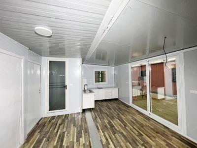 China Container dobrável expansível 20ft/40ft 2 quartos Vila pré-fabricada com cor personalizada à venda