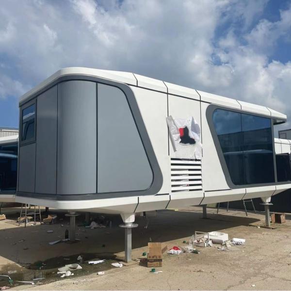 Quality Modular Space Capsule House For Hotel And Villa Luxury Prefab Design Style for sale