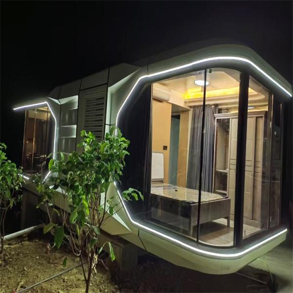 Quality Minimalist Living Made Easy with Farmhouse Style Prefab Houses Made of Sandwich for sale