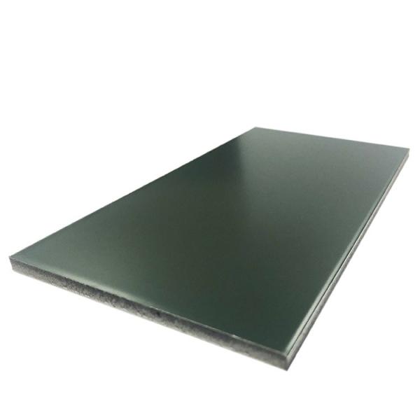 Quality 1220X2440MM Lightweight Aluminum Clad Plate for Fire Protection in Brushed for sale