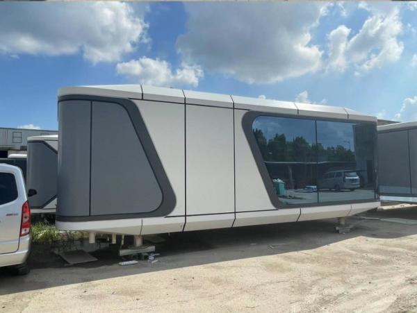 Quality Postmodern Design Style Solar Movable Prefab Cabin for Luxury Camping Experience for sale