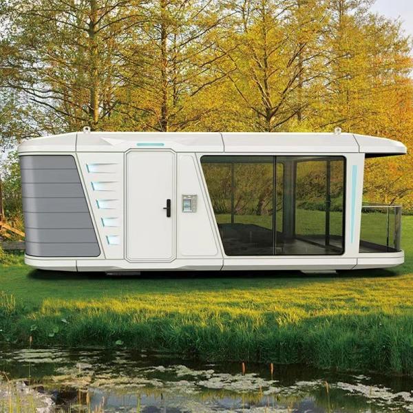 Quality Postmodern Design Style Steel Frame Tiny House Space Capsule Room for Hotel for sale