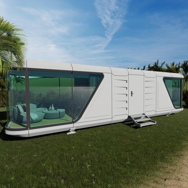 Quality Prefabricated Capsule Room Hotel Capsule House Postmodern Design Style Container for sale