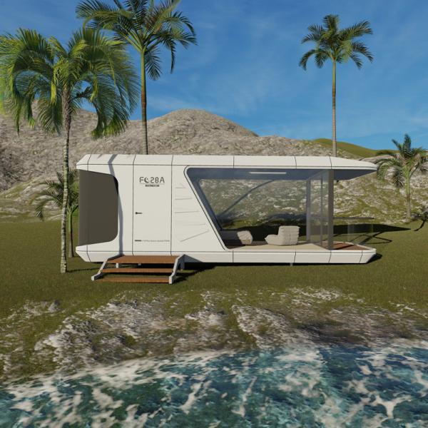 Quality Prefabricated Capsule Room Hotel Capsule House Postmodern Design Style Container for sale