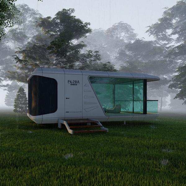 Quality Prefabricated Capsule Room Hotel Capsule House Postmodern Design Style Container for sale