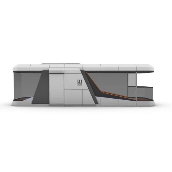 Quality Hotel Modular Steel Mini Prefab House With Bathroom Kitchen For Outdoor for sale