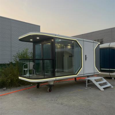 Cina Camera capsula spaziale a telaio di acciaio per villa in casa di campagna postmoderna in vendita