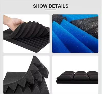 China Acoustic Foam Panels in Customized Color Sound Insulation Wall Panels for Home Decor for sale