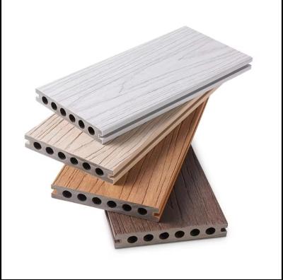 China Outdoor Smooth Wood Plastic Terrace Flooring for Different Size Swimming Pool Decking for sale