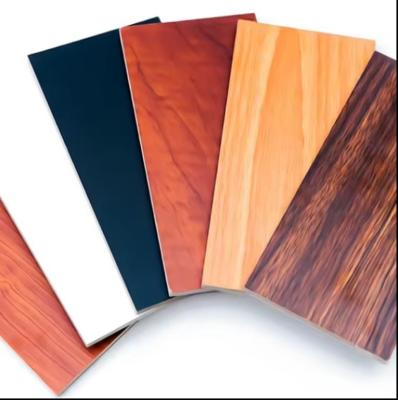 China 1220x2440mm Placas de madeira contraplacada de melamina não metálica branca laminada para mobiliário de apartamento à venda