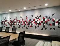China Acoustic Panels Soundproof Padding Polyester 48 Color for sale