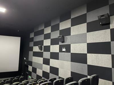China High Density Polyester Fiber Acoustic Panel Interior Wall Decorative for sale