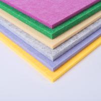 China 100% Polyester Fiber Acoustic Panel Interior Decorative Absorption Wall Panels for sale