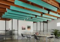 China Suspended Sound Proof Pet Acoustic Ceiling Board Polyester for sale