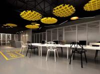 China Suspended Sound Proof Pet Acoustic Ceiling Board Polyester for sale