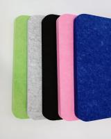 China Arc Angle Recycle Pet Polyester Fiber Acoustic Panel Wall Ceiling Decoration for sale