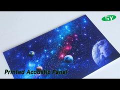 PET Printed Acoustic Panel Laser Printing Modern Decoration For Wall