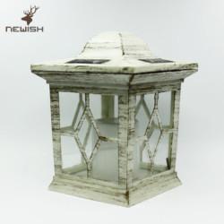 China Newish hot selling LED Solar Lantern Waterproof Outdoor Lantern Solar Lights Outdoor Decorative Candle Light for sale