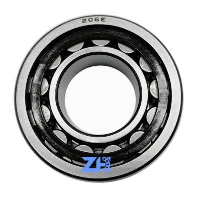 China Professional production  CHROME STEEL Cylinder Roller Bearing   NJ206ET2X 206ET2X NJ206X 30*62*16mm for sale