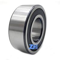 China Sealed Double Row Angular Contact Ball Bearing 3207-2RS 35x72x27mm Chrome Steel for sale