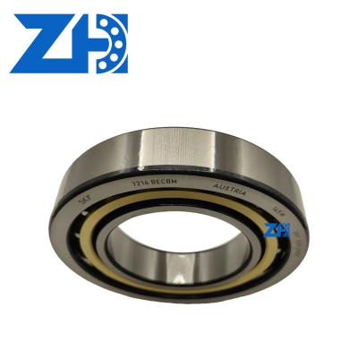 China P0 Precision Angular Contact Bearings 7214BECBM For Machinery for sale