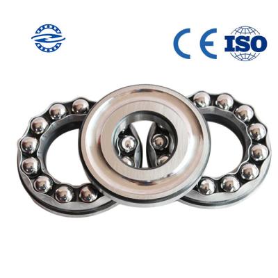 China Single Direction stuwkracht kogellager 51101 messing kooi met de capaciteit van zelf uitlijnend Te koop