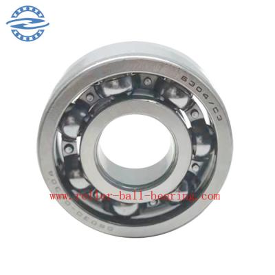 China 6304 Single Row Open Deep Grove Ball Bearing 20X52X15Mm for sale