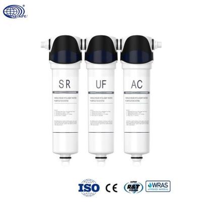Cina Filtro minerale dal rubinetto dell'acqua di rubinetto del carbone attivo per acqua potabile domestica 0.1um 2.5L/min in vendita