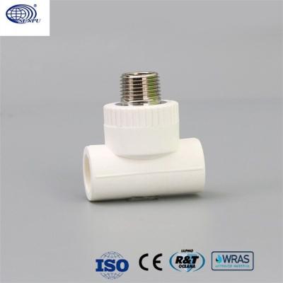 Cina EN 12201-3 T maschio filettato PPR Tee con attacco filettato in vendita