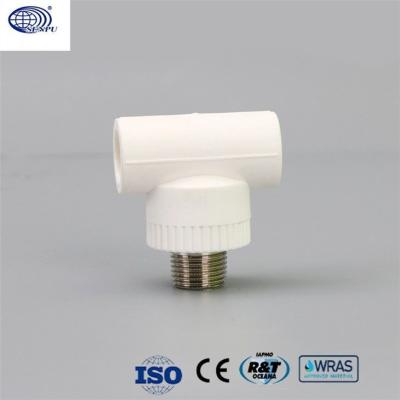Cina EN 12201-3 T maschio filettato PPR Tee con attacco filettato in vendita