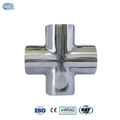 Cina Raccordo per tubo trasversale diritto sanitario senza cuciture in vendita