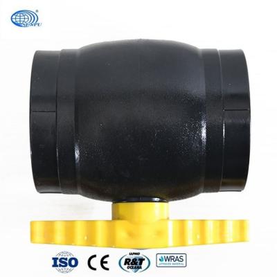 中国 鋼鉄中心が付いている 20mm To160mm HDPE の管付属品 HDPE の球弁 販売のため