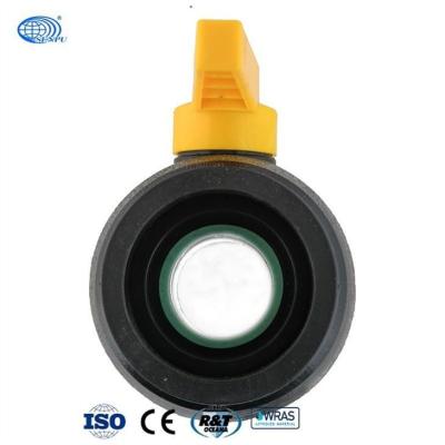中国 鋼鉄中心が付いている 20mm To160mm HDPE の管付属品 HDPE の球弁 販売のため