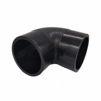 China Butt Fusion 90 Degree Elbow Plastic Pipe Fitting UV Resistant for sale