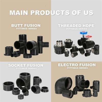 China Hochfeste, korrosionsbeständige HDPE-Elektrofusionsfittings für Wasser zu verkaufen