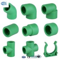 China Green Color PPR Pipe Fitting Plastic Tee for sale