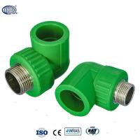 China Green Brass Male Thread Elbow Pipe Fitting for sale