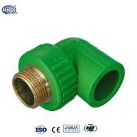 China Green Brass Male Thread Elbow Pipe Fitting for sale