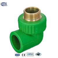 China Green Brass Male Thread Elbow Pipe Fitting for sale