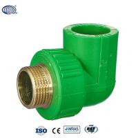 China Green Brass Male Thread Elbow Pipe Fitting for sale