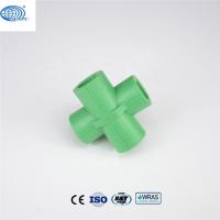 China Ppr Pipe Fitting 4 Path Cross For Water Supply for sale
