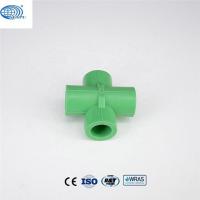 China Ppr Pipe Fitting 4 Path Cross For Water Supply for sale