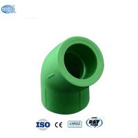 China PPR Socket Pipe Fitting 45 ° Elbow for sale