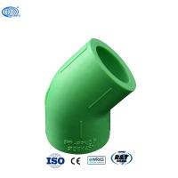 China PPR Socket Pipe Fitting 45 ° Elbow for sale