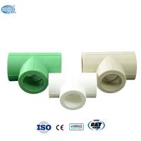 China PPR Plastic Pipe Fittings PPR Equal Tee for sale