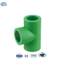 China PPR Plastic Pipe Fittings PPR Equal Tee for sale
